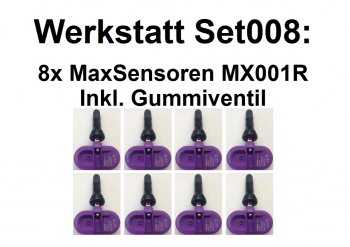 UniAuto Europe GmbH - Set 8er 433MHz bestehend aus 8 Universal ...