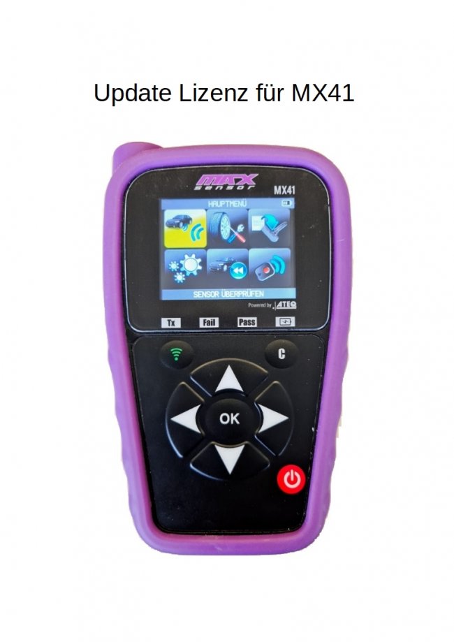 UniAuto Europe GmbH - MaxProgrammer MX41 Update Lizenz für 5 Jahre